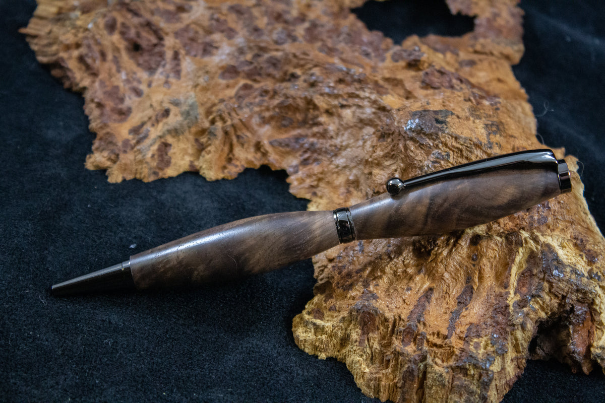 Black Walnut Pen (Figured) — Mainely Woodworks
